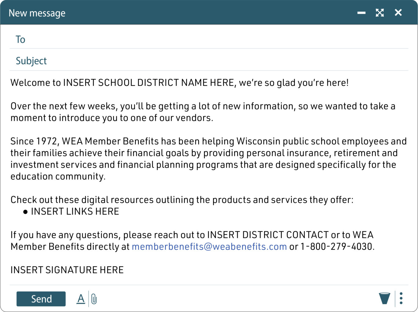 Retirement Savings and Enrollment Materials for New Employees - WEA ...